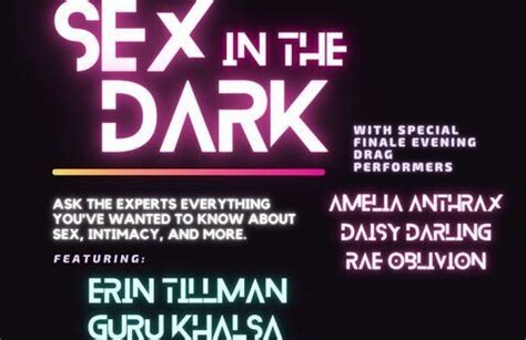 Sex In The Dark Event Calendar
