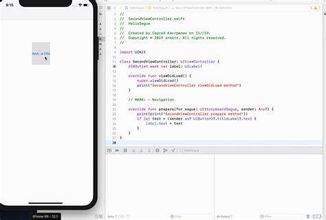 Navigation Prepare Doesnt Get Called On Segue Swift 42 Stack