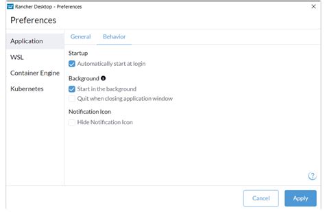 Rancher Desktop Configuration Image Access Control Suse Rancher