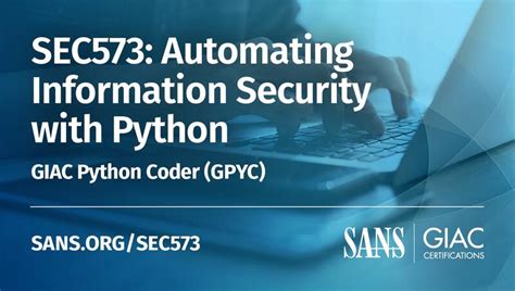 Sec573 Automating Information Security With Python™ Matt Evans