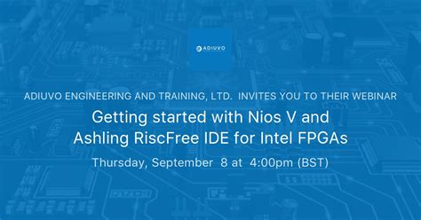 Nabeel Shirazi On Linkedin Getting Started With Nios V And Ashling