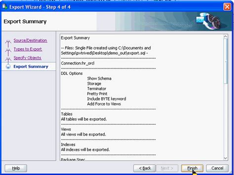 importing and exporting using the oracle sql developer 3 0