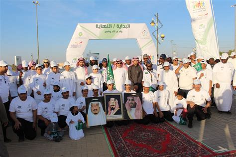 المبارك يدشن اليوم العالمي للمشي بوادي الدواسر صحيفة خبر عاجل