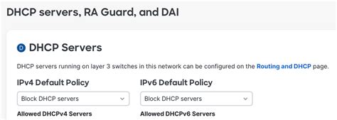 Solved Dual Stack Settings The Meraki Community