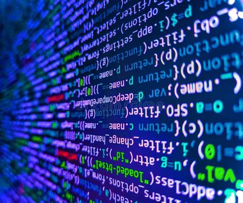 Web Site Codes On Computer Monitor Developer Working On Program Codes