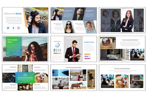 Mimic Powerpoint Template Powerpoint Template