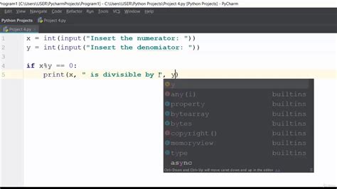 python practice 4 how to check for divisibility of a number youtube