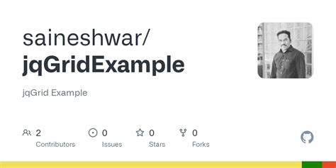 Github Saineshwarjqgridexample Jqgrid Example