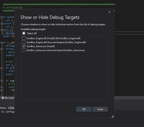 duplicated launch targets · issue 863 · microsoft vscode cmake tools