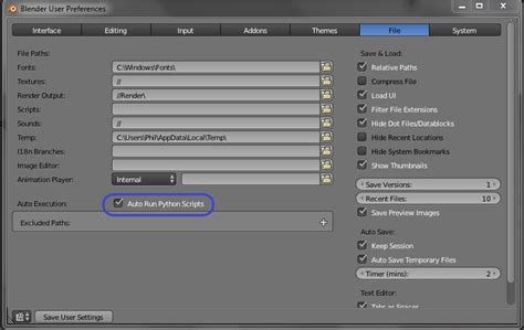 Python How To Remove The Reload Trusted Button When Opening Blend
