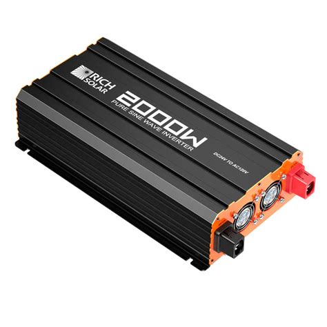 Rich Solar 2000 Watt 24 Volt Inverter Shopsolar Complete Solar Kits