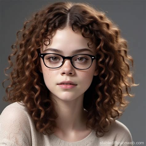 Description Of A Woman With Brown Hair And Freckles Stable Diffusion