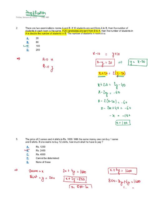 Simplification 1 Pdf