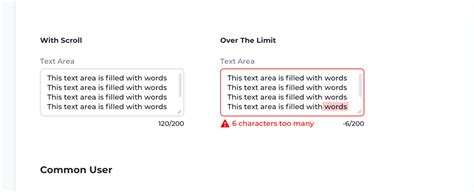 Reactjs Mui Textfieldmultiline Having A Helper Text And Characters