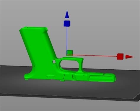 3d Printable Glock 19 Frame • Made With 3d・cults