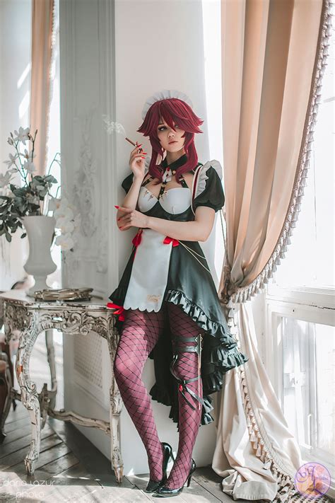 Genshin Impact Rosaria Cosplay By Daria Lazur On Deviantart