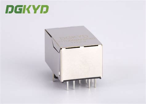 90 Degree Shielded Gigabit Ethernet Rj45 Connector With Magnetics Cat6 Rj45 Plug Rj45 With