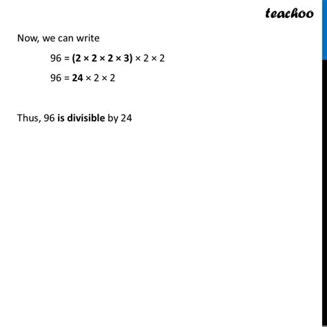 Is The First Number Divisible By The Second Use Prime Factorisation
