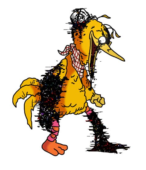 Broken Strings Corrupted Big Bird By Nendy14 On Deviantart