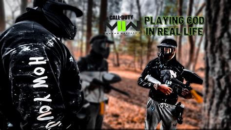 Playing Call Of Duty In Real Life😳😱 Youtube