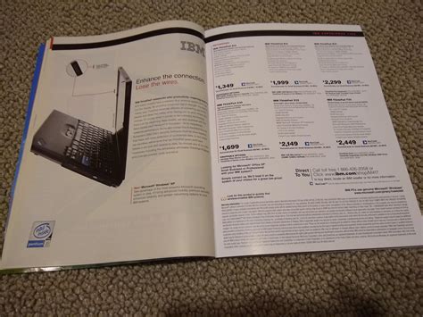 Found Old Ibm Thinkpad Ad In Old Tech Magazine From 2002 Will Probably