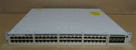 Cisco Catalyst C9300 48p E 48 Port Poe L3 Rj 45 Network Switch C9300 Nm 8x