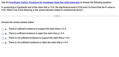 Solved Use The Hypothesis Testing Procedure For Hypothesis Chegg