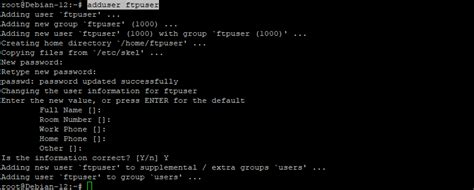 Install And Secure Proftpd Ftp Server With Tls On Debian 12