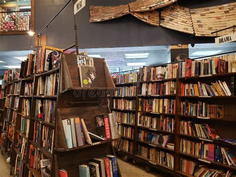 Interior De La Librer A Pasada En Los Ngeles CA Del Los De La Ciudad