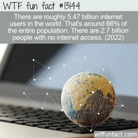 WTF Fun Fact The Number Of Internet Users
