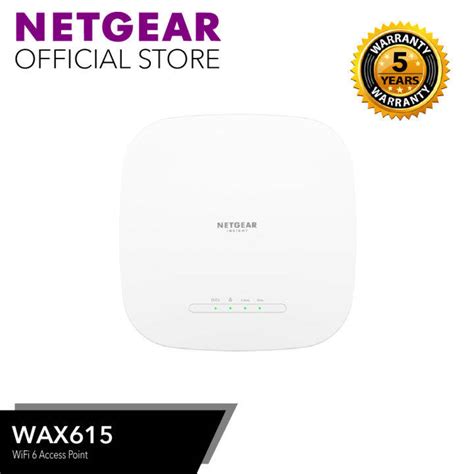 Netgear Wax Cloud Managed Wireless Access Point Wifi Dual Band Ax Lazada Singapore