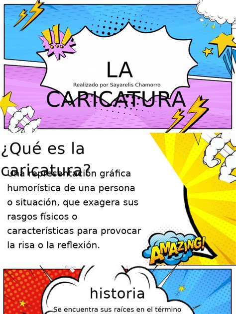 Caricatura Y Partes Pdf Caricatura Humor