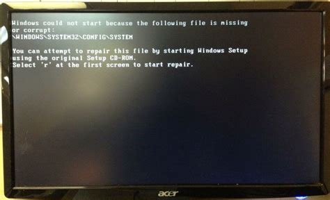How To Temporarily Fix Error Windows Could Not Start Because The