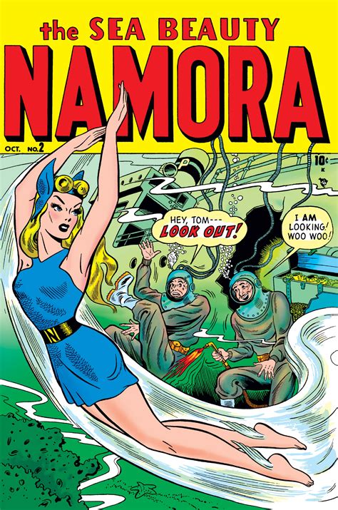 Namora 1948 2 Comic Issues Marvel