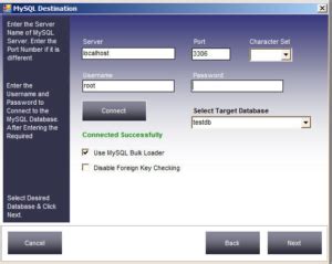 MySQL To MS Access Convert DB
