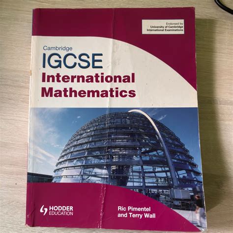 Igcse Maths On Carousell