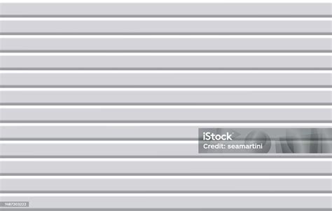 Siding Cladding Texture Seamless Vector Pattern Stock Illustration