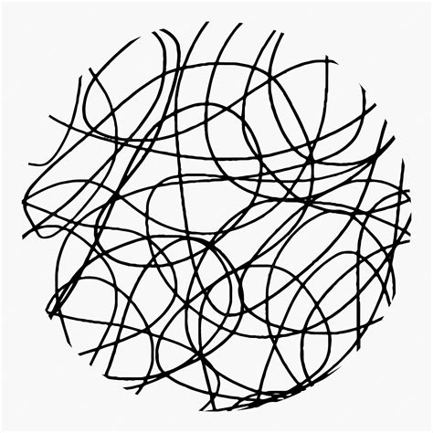 Premium Vector Round Element With Pencil Hatching Doodle Pattern On White Background Hand