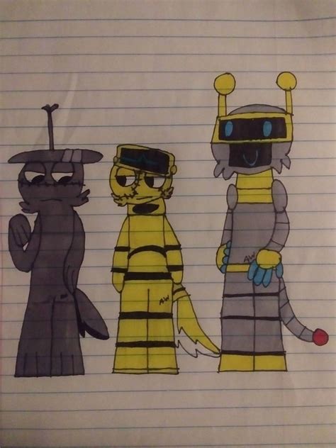 Clukr Garnold And Funbot By Uspop209 On Deviantart