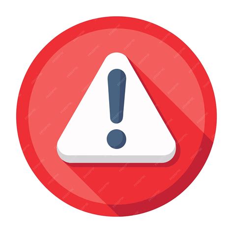 Premium Vector Alert Vector Illustration On White Background