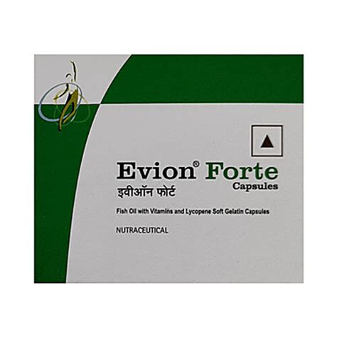 Buy Evion Evion Forte Capsule Online At Best Price Of Rs 222 Bigbasket