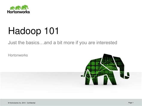 ppt hadoop 101 powerpoint presentation free download id 2042987
