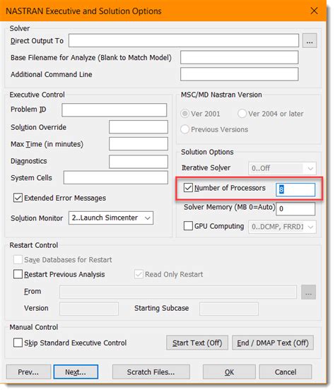 Nx Nastran Multi Cores And Hyper Threading [update] Eng Tips