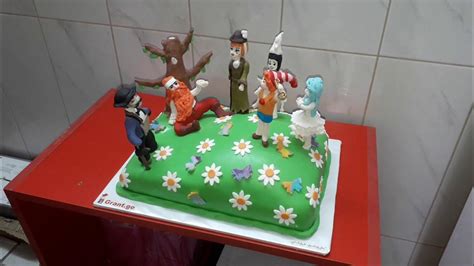 საბავშვო ტორტი ბურატინო ტორტები შეკვეთით 593 756 700 გრანტის