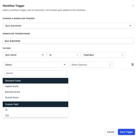 Automate Tasks When A Quiz Is Submitted Workflow Trigger Knowledge Base