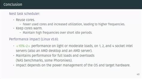 Nest Is An Interesting New Take On Linux Kernel Scheduling For Better Cpu Performance Rlinux
