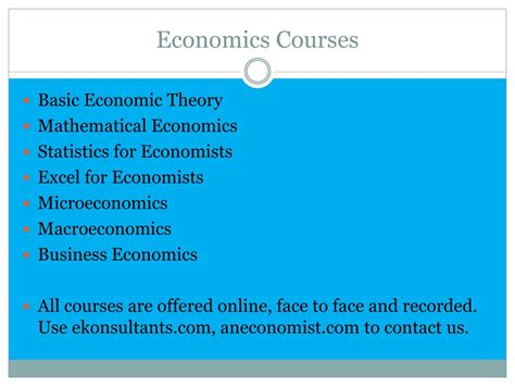 PPT Econometrics Courses Online PowerPoint Presentation Free Download ID 1151831