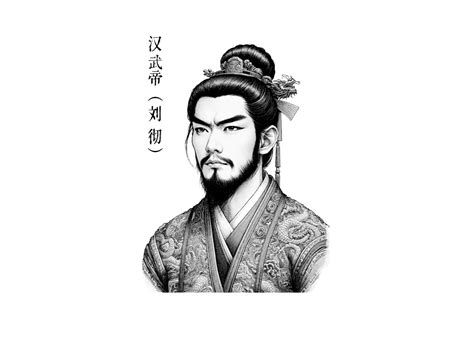 复原古代功绩显赫皇帝君主之 汉武帝刘彻 多维广告 站酷ZCOOL