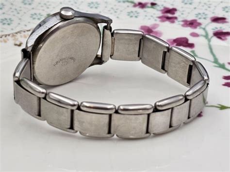 Vintage Ww2 Era 1940s Junghans German Made Military W Gem