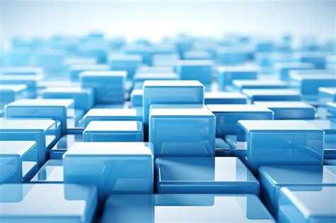 색 배경 에 고립 된 얼음 큐브 프리미엄 Ai 생성 벡터